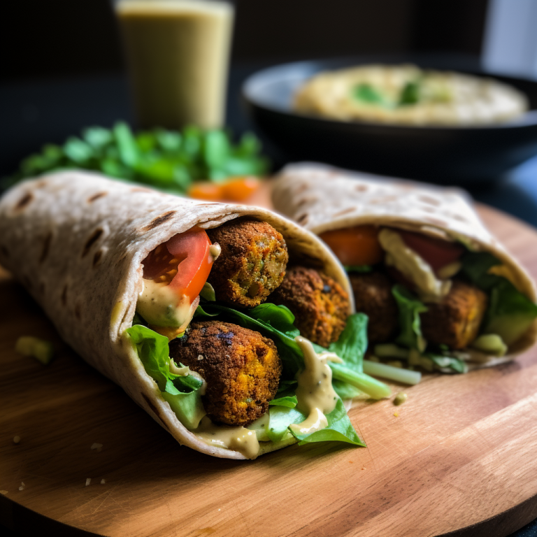 FALAFEL WRAP - Desi Food Point