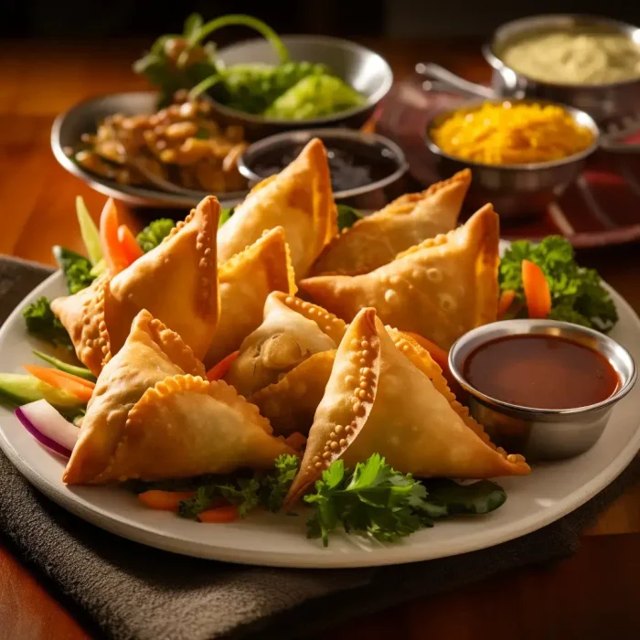 VEGETABLE SAMOSA BIG(1 pc) - Desi Food Point